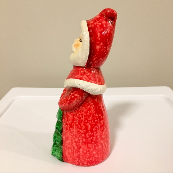 Vintage | Holiday | Vintage Porcelain Santa Claus Figurine Christmas ...